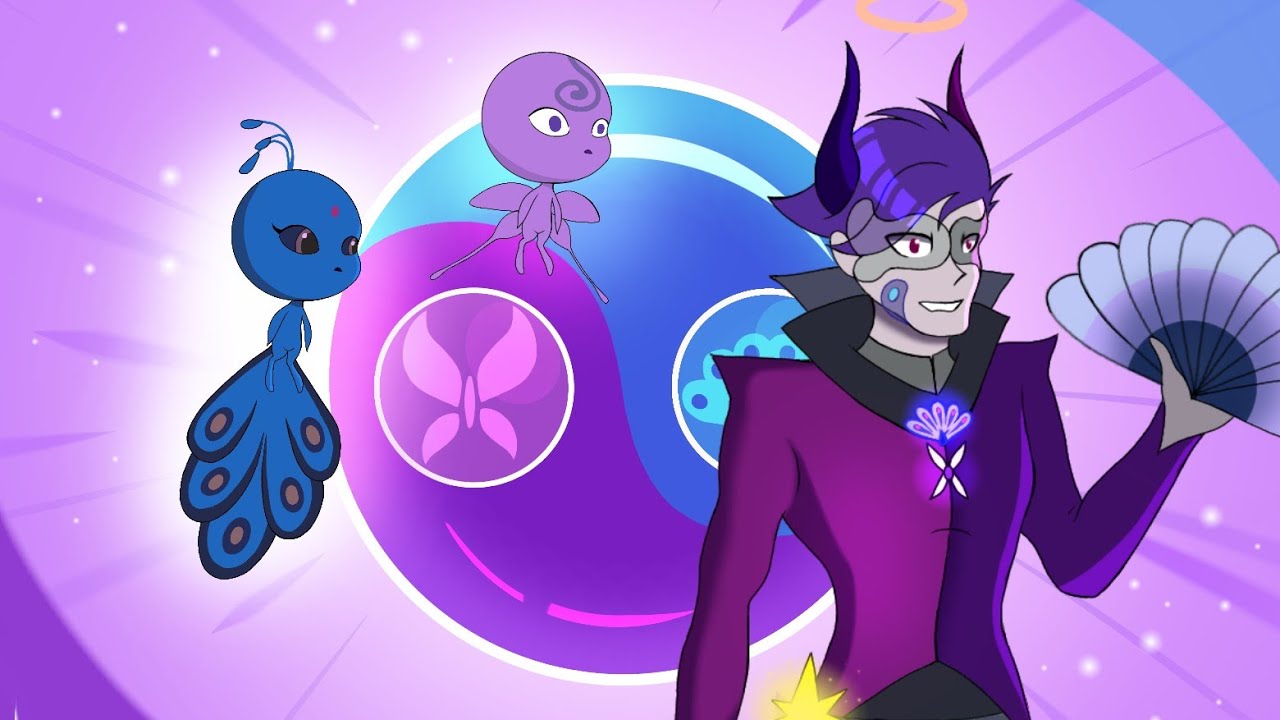 Miraculous: Shadow moth / OC transformation - YouTube