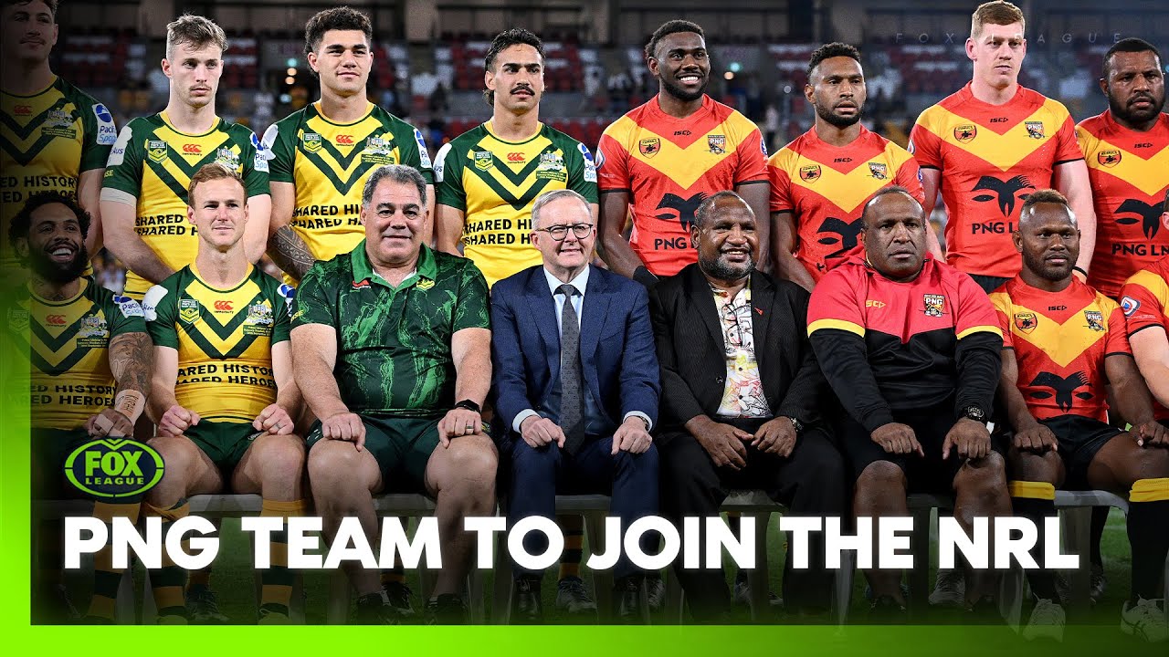 🚨 Aussie PM announces PNG team will join the NRL in 2028! 🚨 I Full ...
