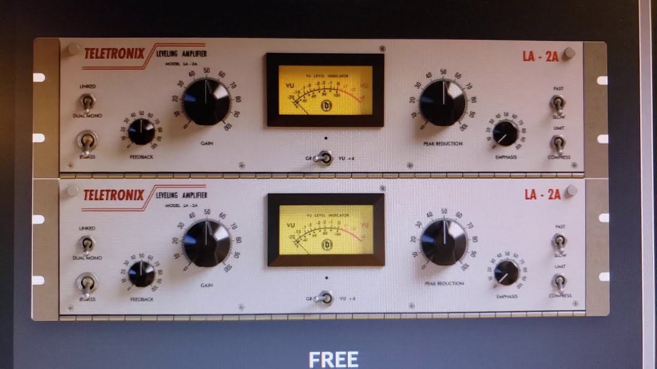 FREE to Try LA-2A Hardware Compressor - YouTube