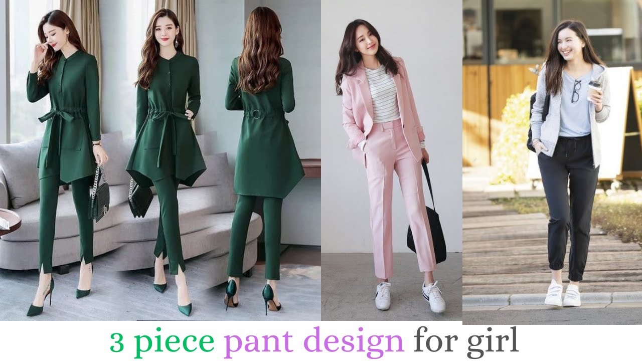 "Create Your Look: 3 piece Unique Pant Designs for Girls!" || Trendy ...