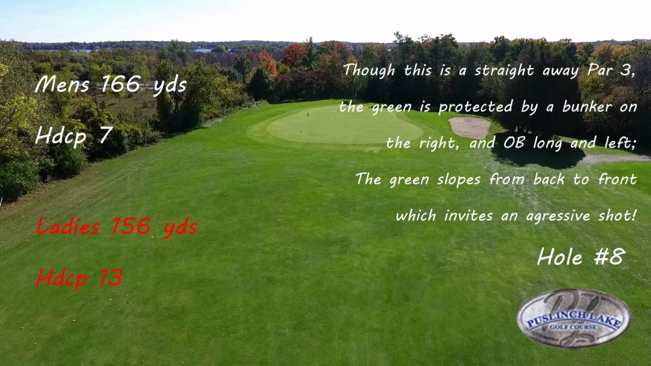 Puslinch Lake Golf Course #8 - YouTube