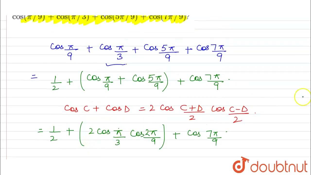what-is-thevalue-ofcos-pi-9-cos-pi-3-cos-5pi-9-cos-7pi-9-12