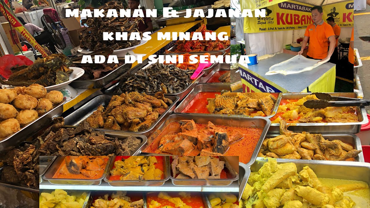 FESTIVAL MASAKAN MINANG PALING LENGKAP!!! SIANG MAKIN RAMAI ENAK SEMUA ...