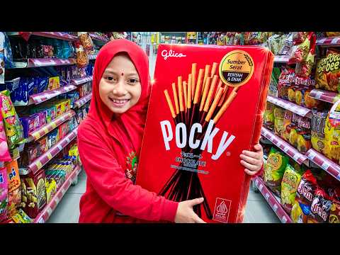 AQILA BELI POCKY RAKSASA DI ALFAMIDI