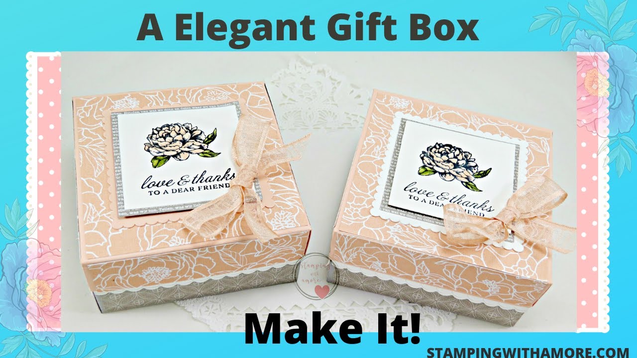 A Elegant Gift Box - YouTube