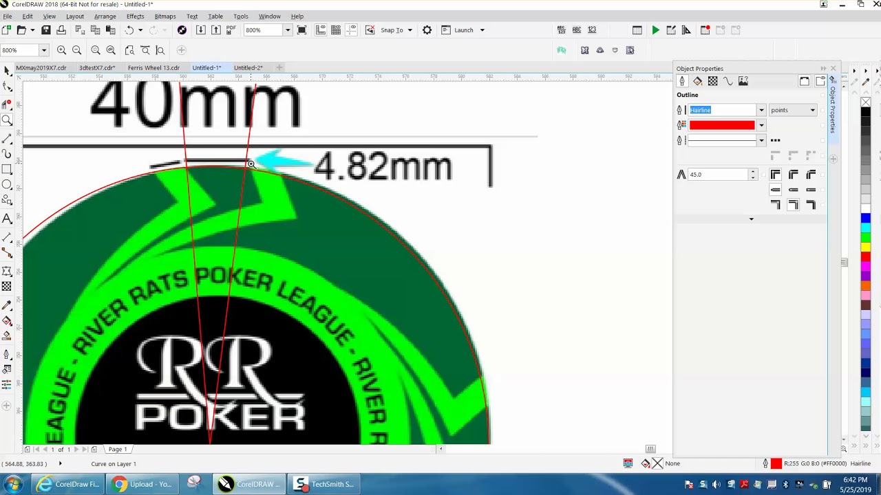 Corel Draw Tips Tricks Line On A Curve And How To Measure YouTube Corel Draw Tips Tricks Line On A Curve And How To Measure YouTube