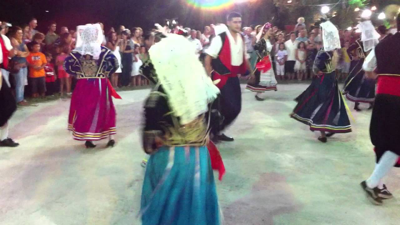 ΚΕΡΚYΡΑΪΚΟΣ ΡΟΥΓΑ FOLK DANCE CORFU ΑΓΡΑΦΟΙ FESTA POPOLARE - YouTube