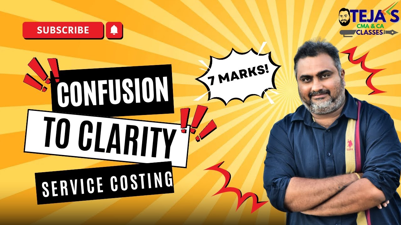 SERVICE COSTING SUPER IMPART QUESTIONS - YouTube