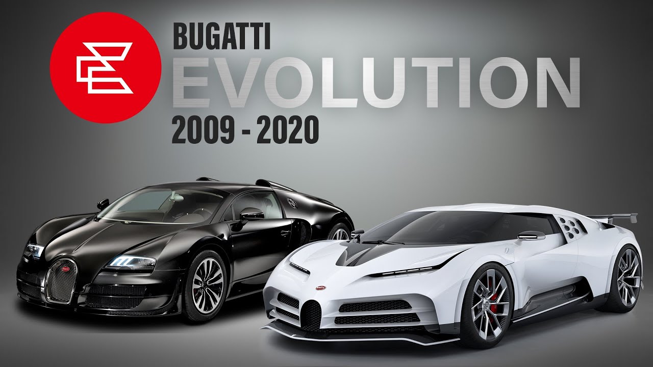 Evolution of Bugatti | 2015 - 2020 - YouTube
