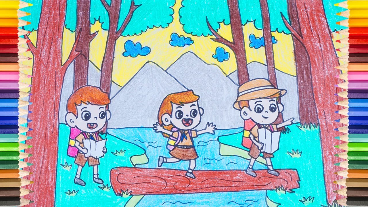 How To DRAW The Adventurers + Inspiring Future Explorers ! - YouTube
