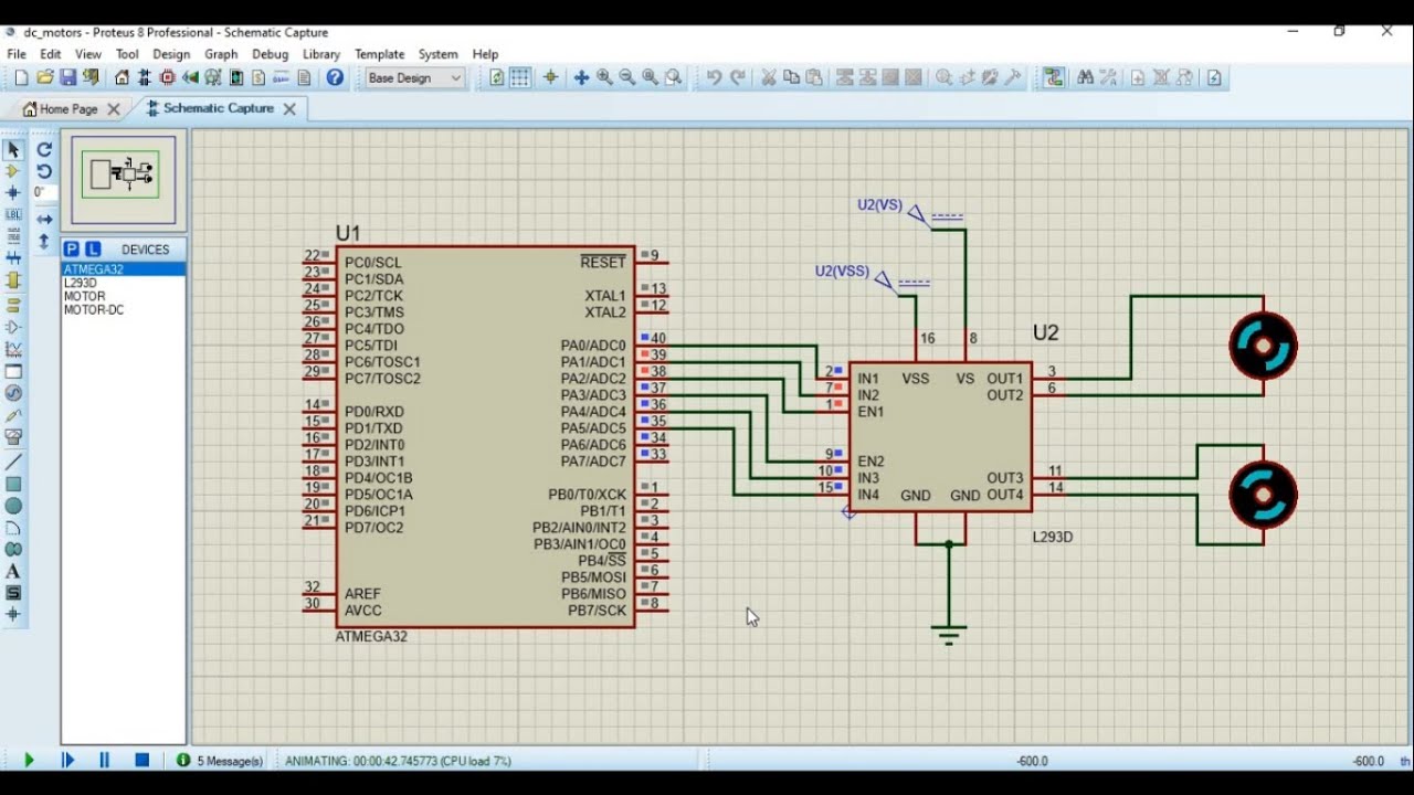 Adc Interfacing With Atmega32