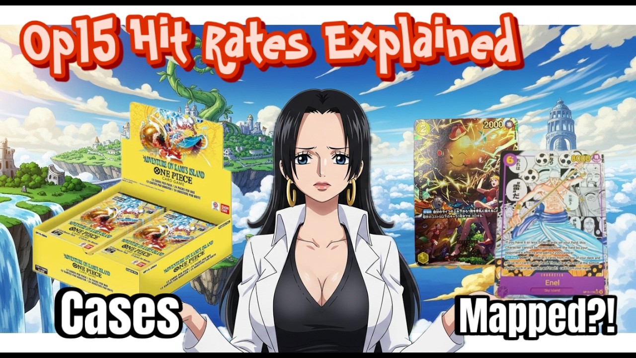 OP-15 Hit Rates And Case Mapping Explained | One Piece Card Game - YouTube