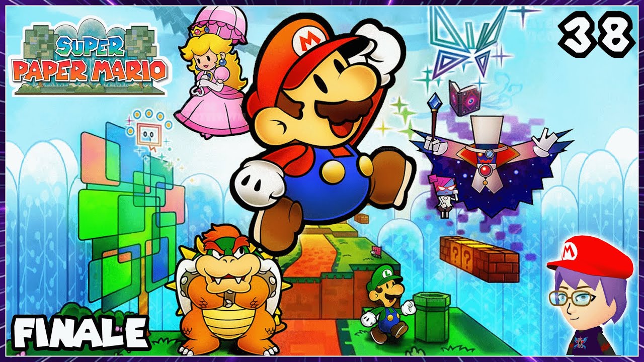 Chapter 8-4 | Super Paper Mario #38 [FINALE] - YouTube