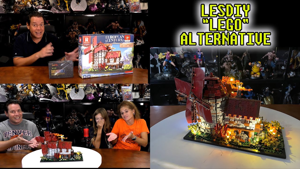 BETTER THAN Legos? LESDIY Dutch Windmill Building Block. Speed Assembly ...