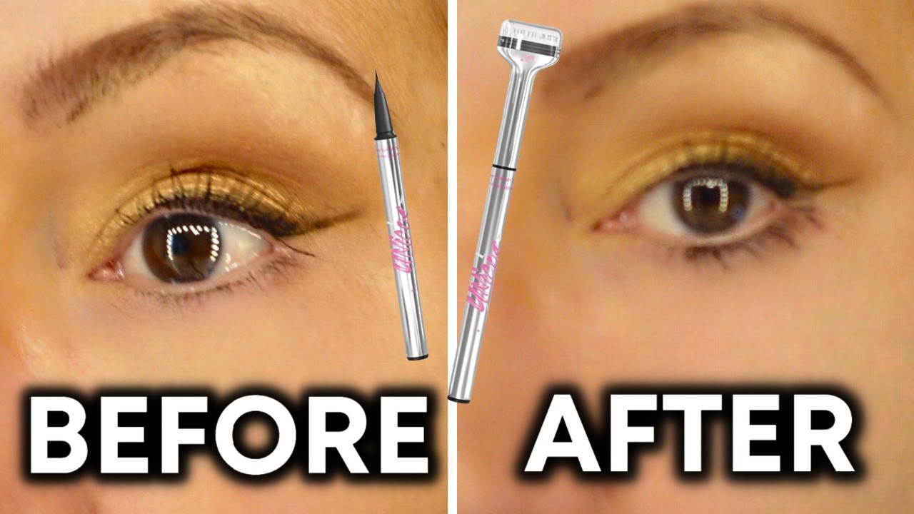 Does The Lower Eyelash Stamp Work? Let's try it..... - YouTube