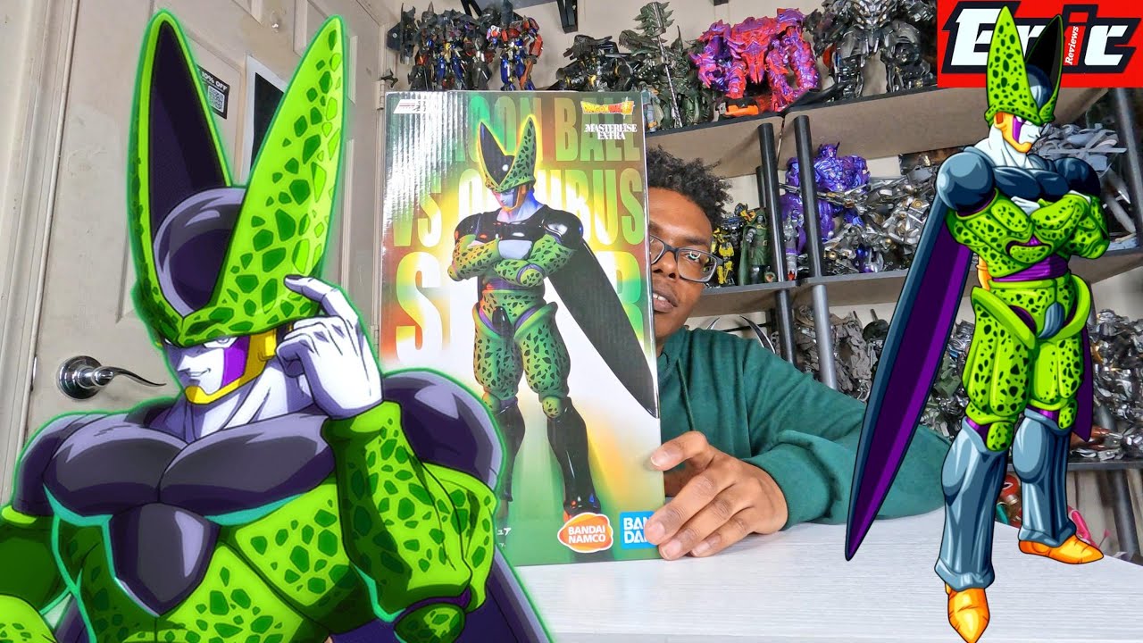 Dragon Ball Z Perfect Cell Toy Unbox - YouTube