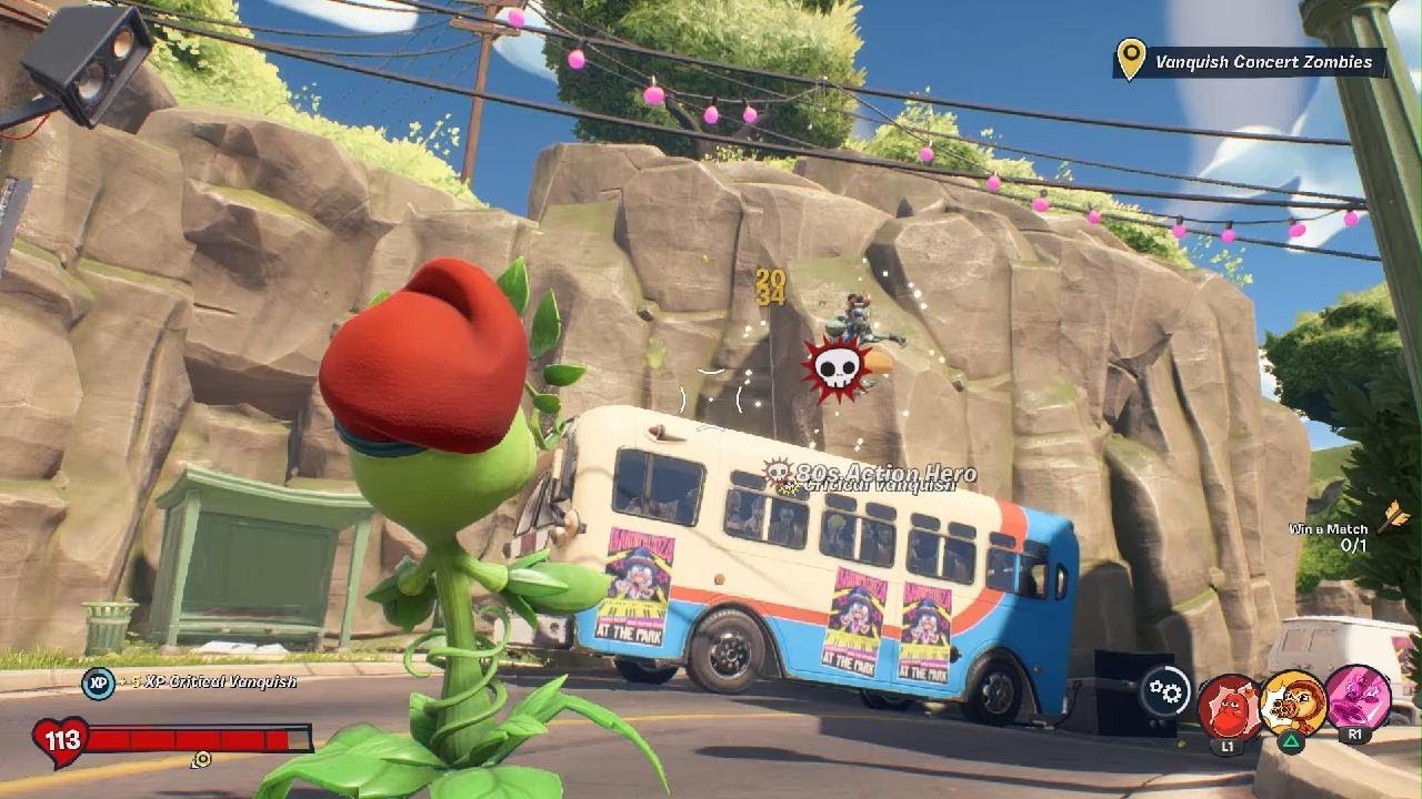 How to beat plants vs zombies bfn episode 1 - YouTube