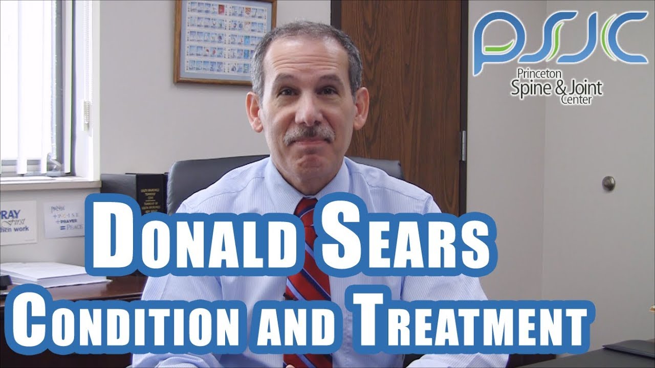 Donald Sears - Injury and Treatment at Princeton Spine & Joint Center ...