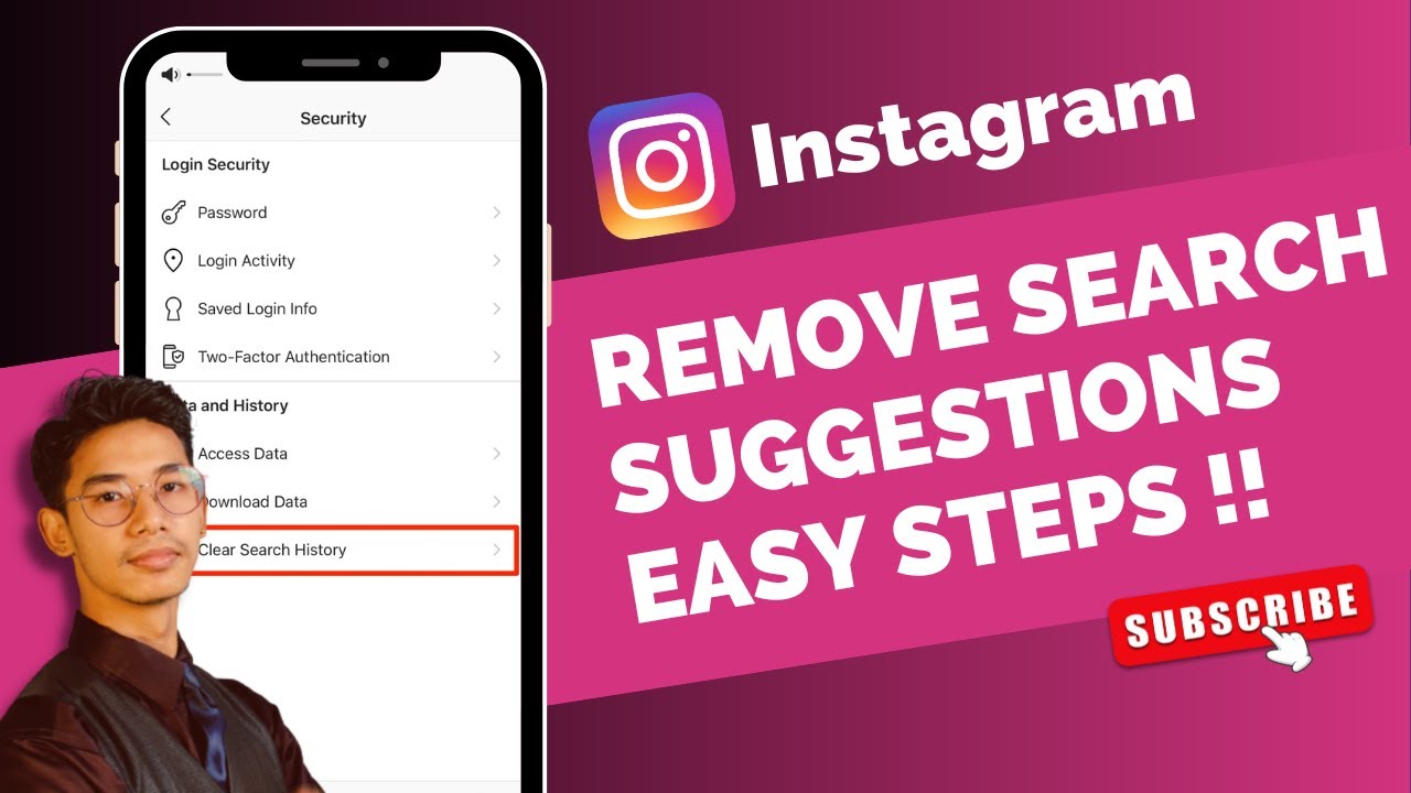 How to Remove Suggested Accounts on Instagram Search ! - YouTube