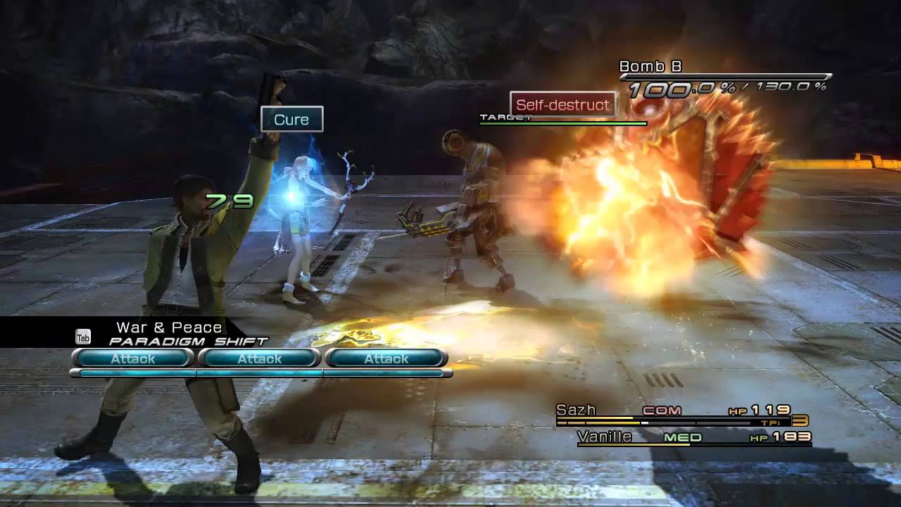 Final Fantasy XIII - Intel HD Graphics 4000 - Netbook (1.8GHz) - YouTube