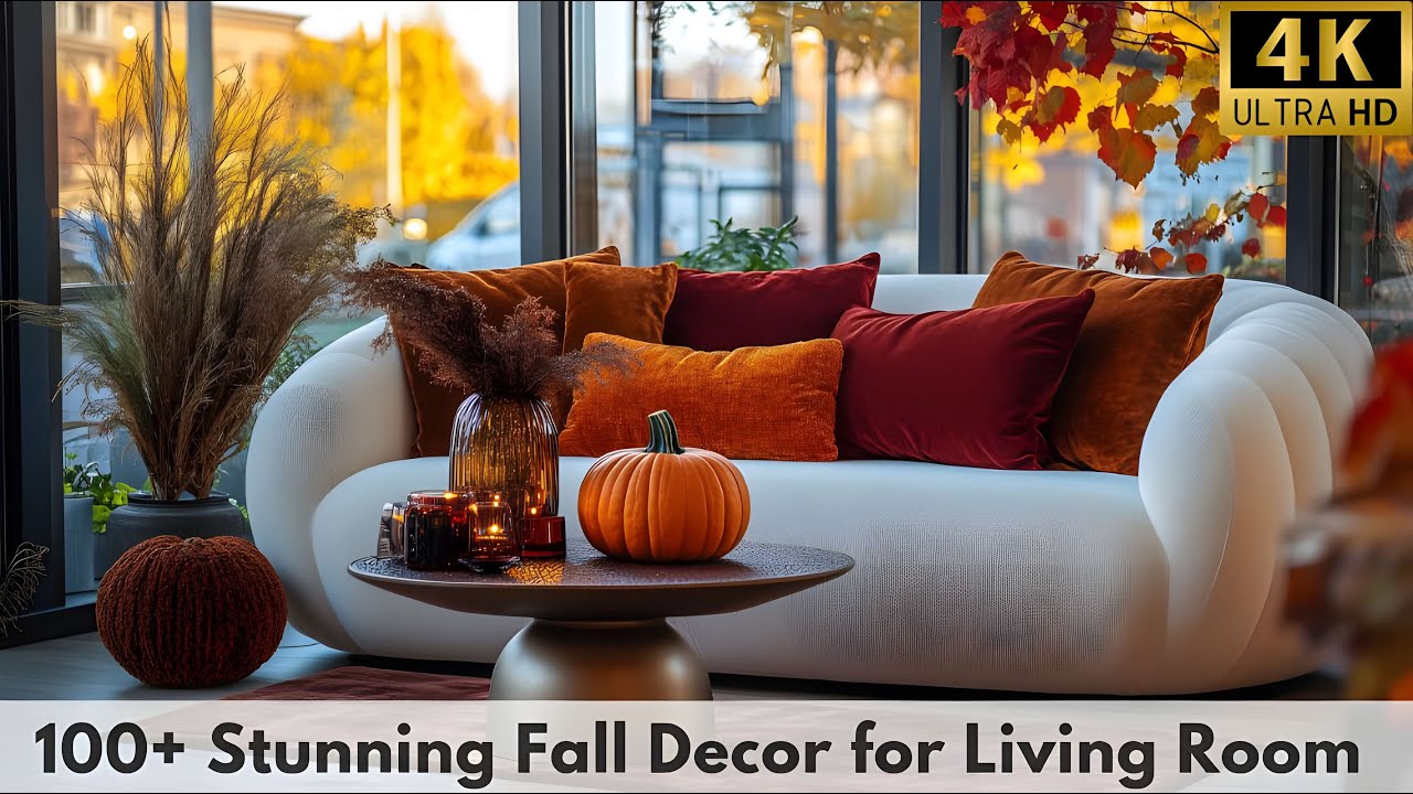 Transform Your Rustic Space with These Fall Living Room Decorating ...