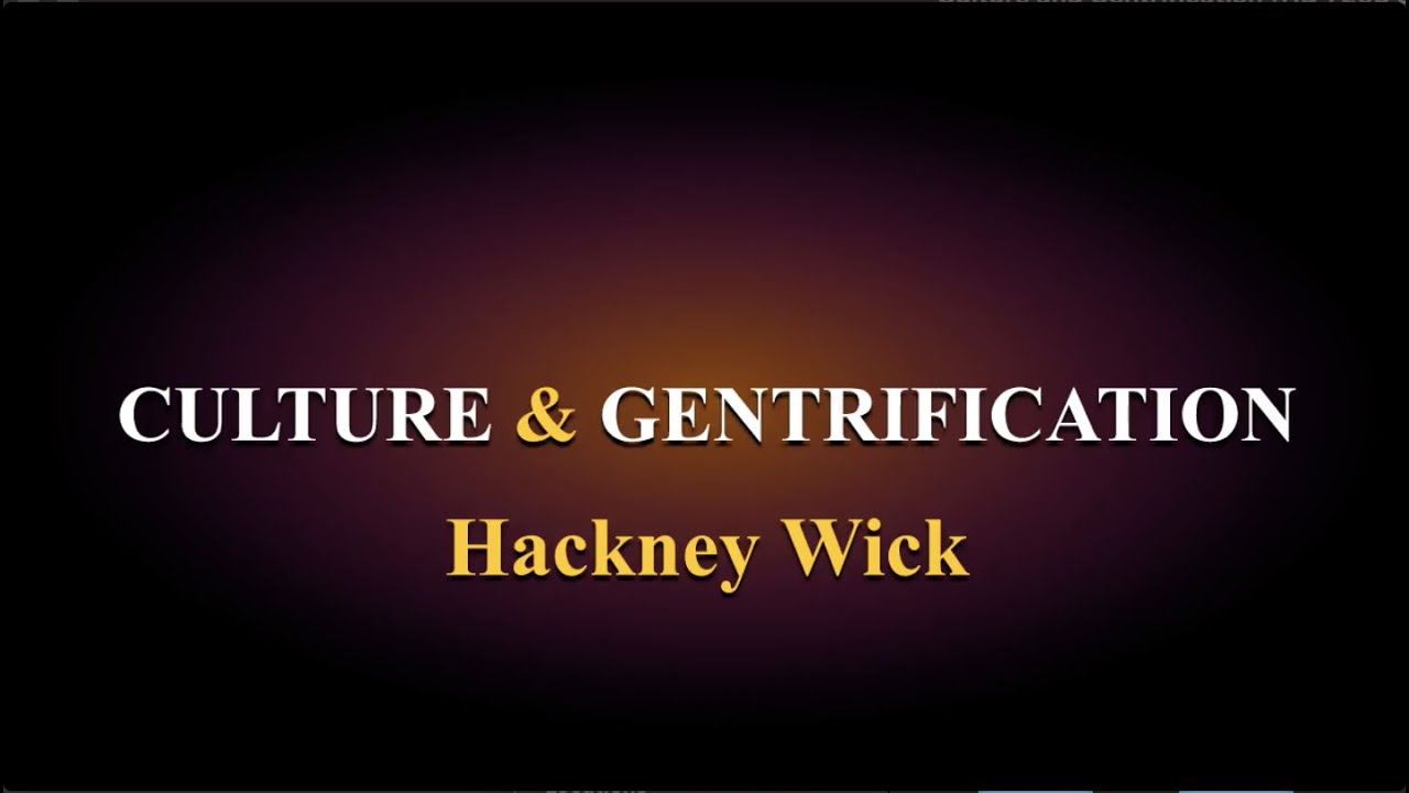 Culture and Gentrification in Hackney Wick 2023 - YouTube