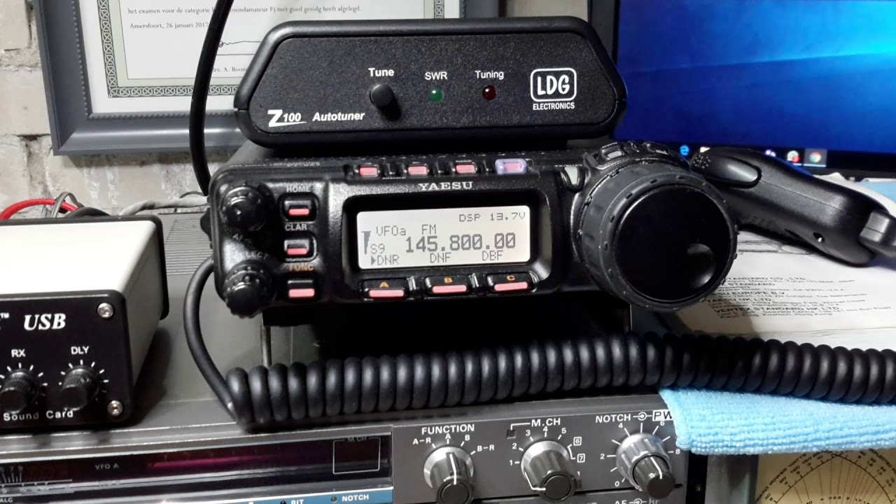 ISS Ham Radio Activity 2018-01-31. Time 16:20 UTC. - YouTube