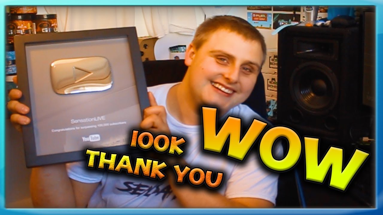YOUTUBE 100K PLAY BUTTON REWARD UNBOXING THANK YOU ALL - YouTube