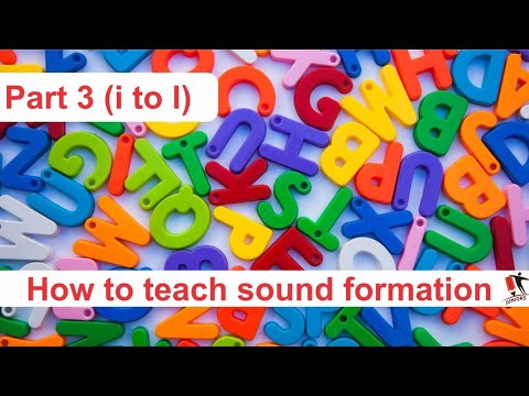 How to make correct formation of sounds|sounds formation| alphabet ...