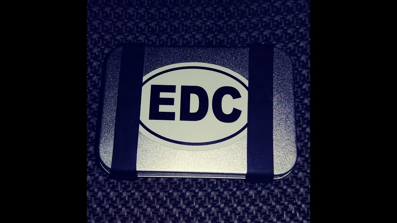 tin can EDC kit v1.0 - YouTube