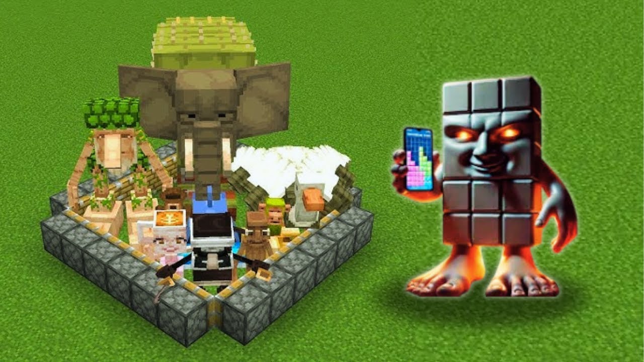 ALL New Italian Brainrot mobs combined in Minecraft - YouTube