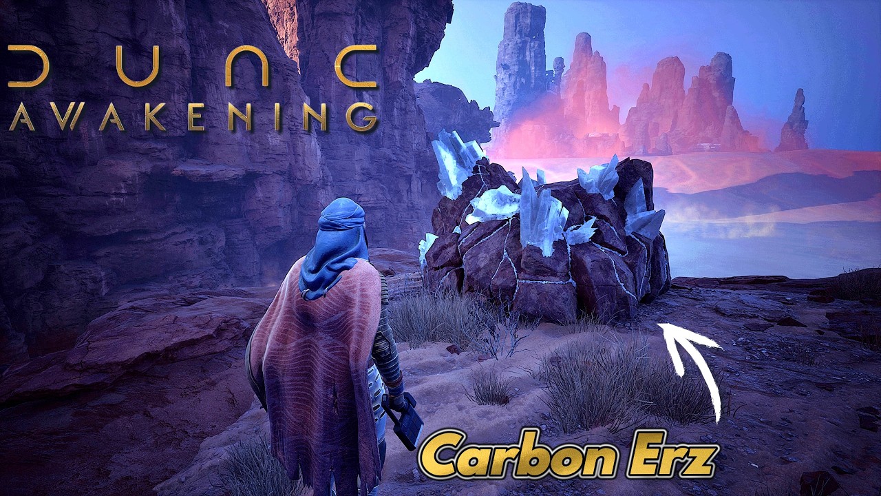 CARBON farmen & Beobachtungsposten 1 clearen | Dune: Awakening🪱 #015 ...