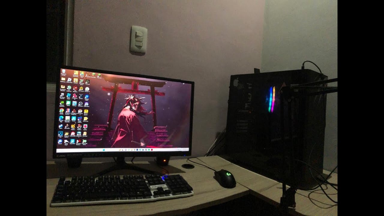 Mi setup Gamer!!! Especial 300 subscriptores - YouTube