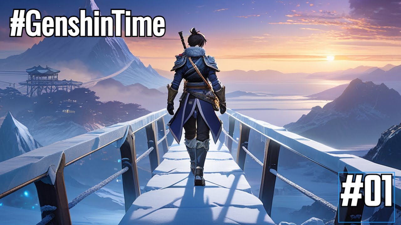 Trying the 'ice bridge to Inazuma' ️🥶🧊☠️ | #GenshinTime | #01 - YouTube