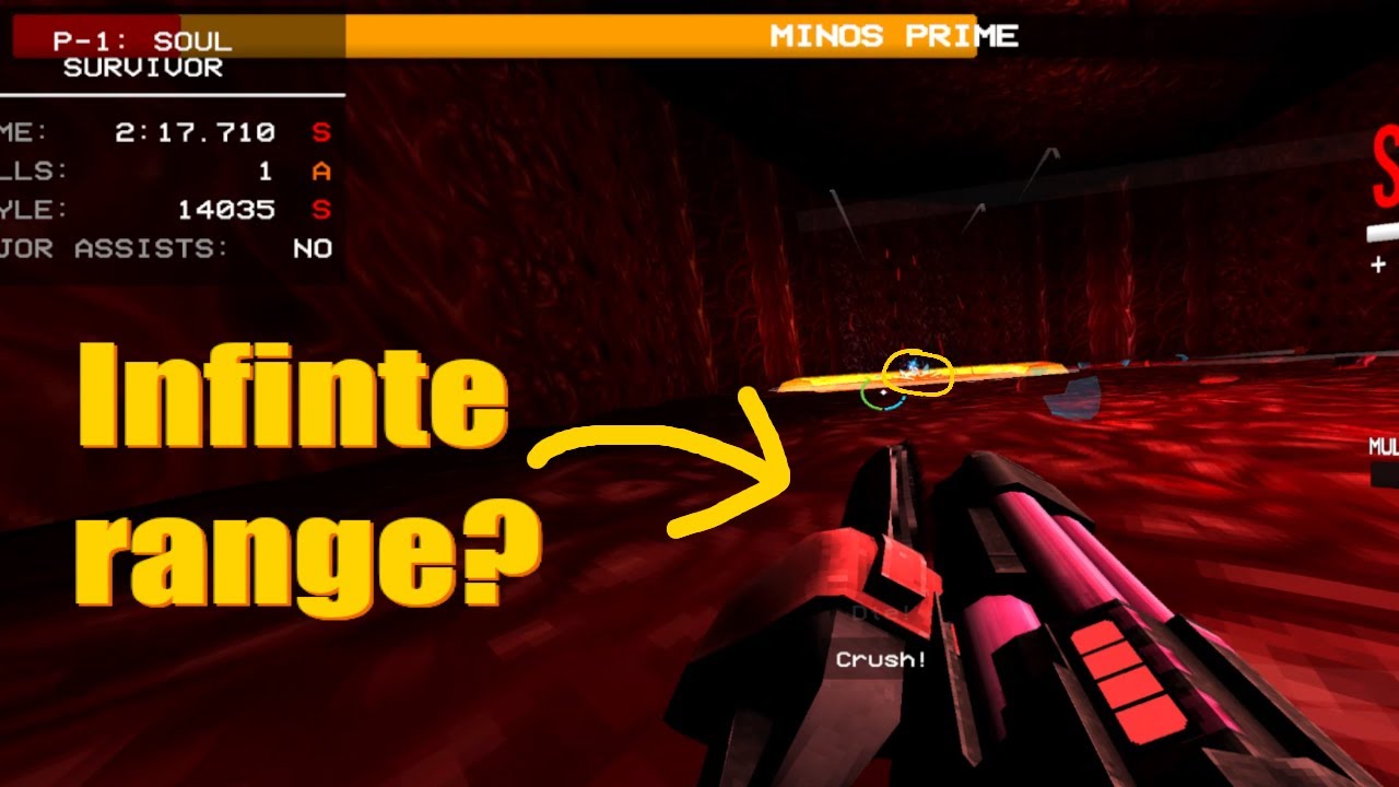 infinite range chainsaw glitch? [ULTRAKILL] - YouTube