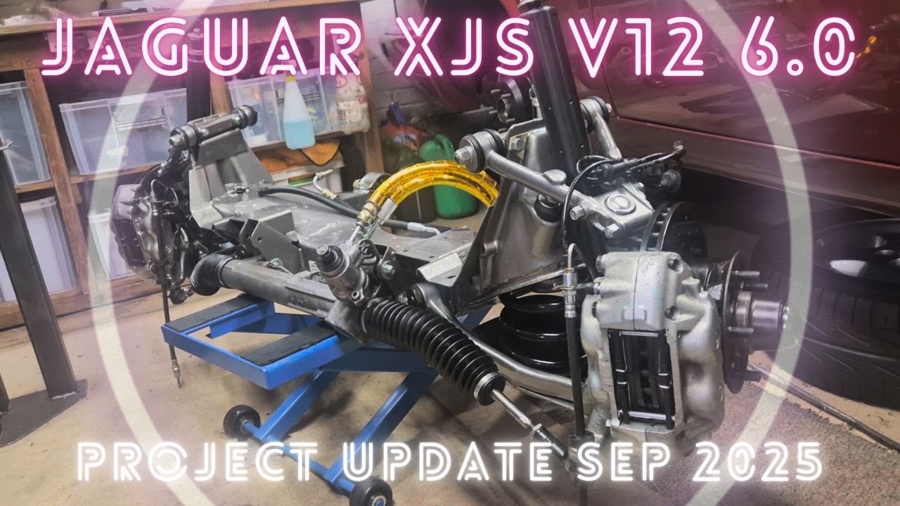 Jaguar XJS V12 Facelift 1994 Project Update September 2025 - YouTube