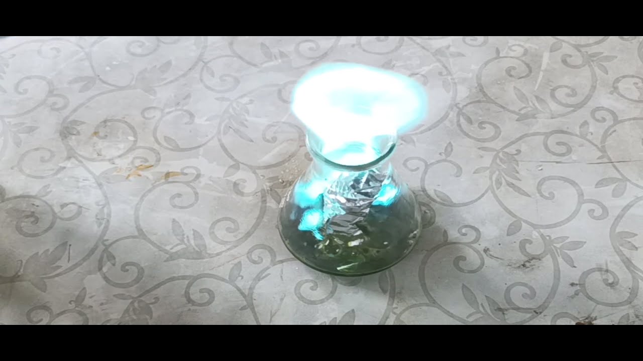 NORTHERN LIGHTS, THE MOST AMAZING CHEMISTRY EXPERIMENT - YouTube