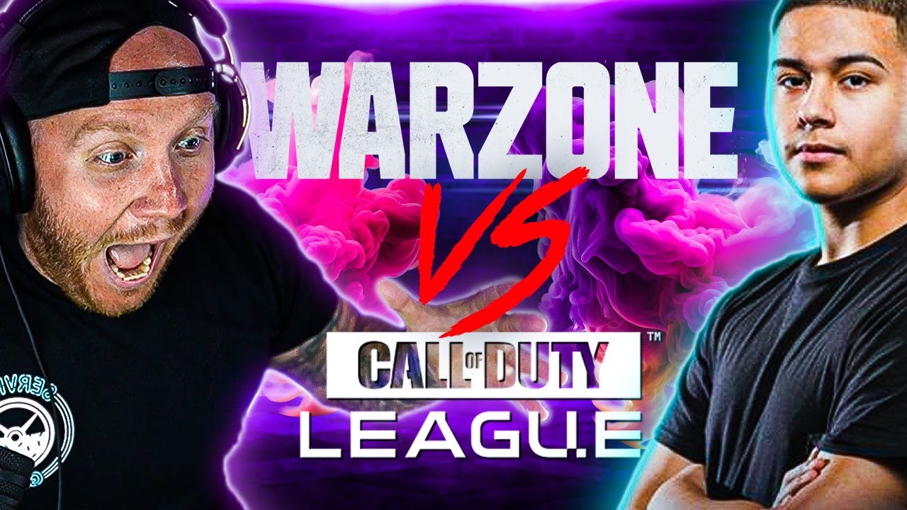 WARZONE VS CDL IN RANKED PLAY REACTION - YouTube