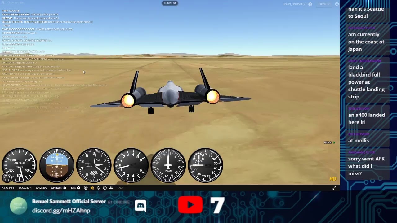 Using fast, broken planes on GeoFS - YouTube