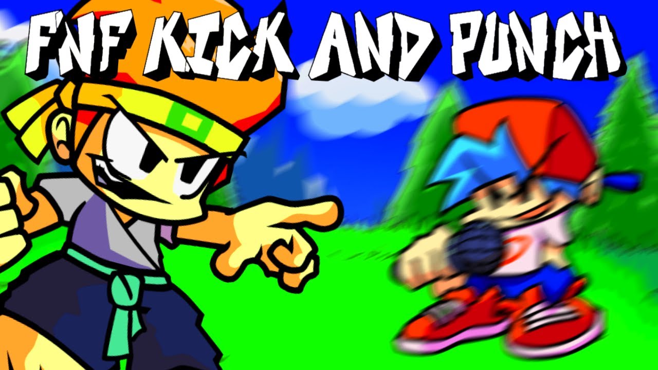 FNF Kick and Punch Showcase - Friday Night Funkin' Vs Dan the Man - YouTube