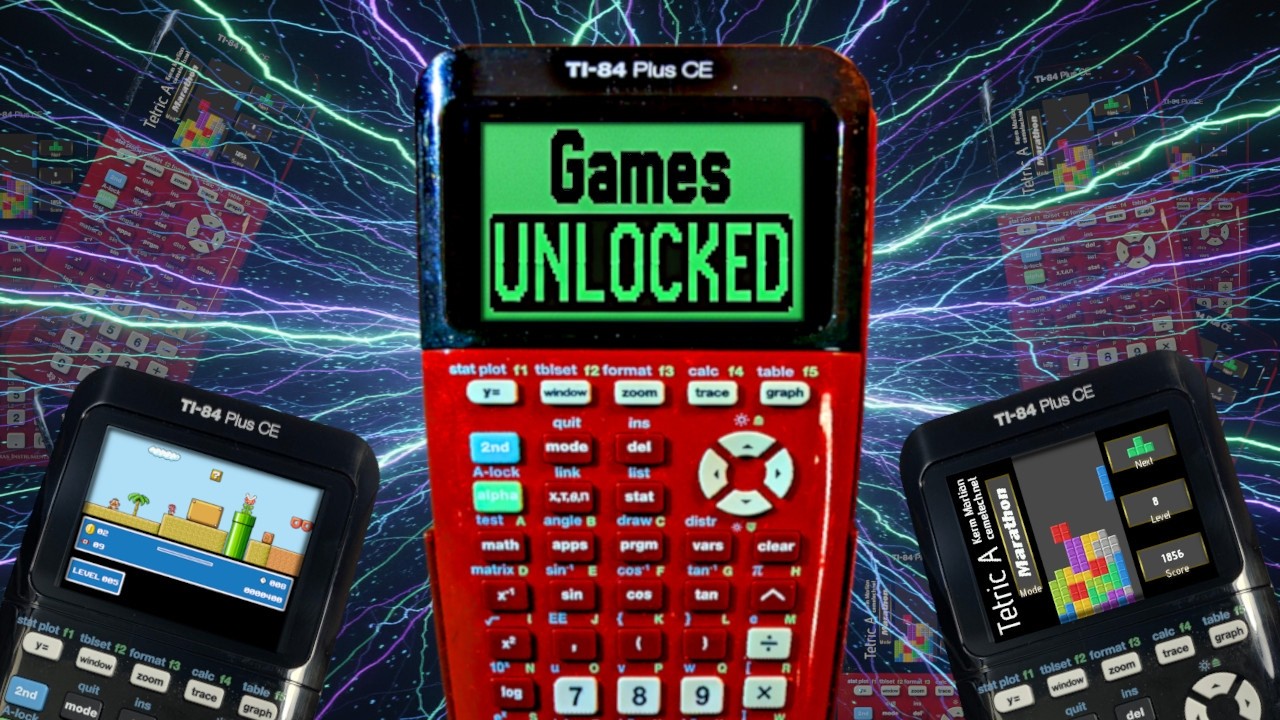 Calculator Games UNLOCKED (2025)! TI-84 Plus CE Jailbroken, Again - YouTube