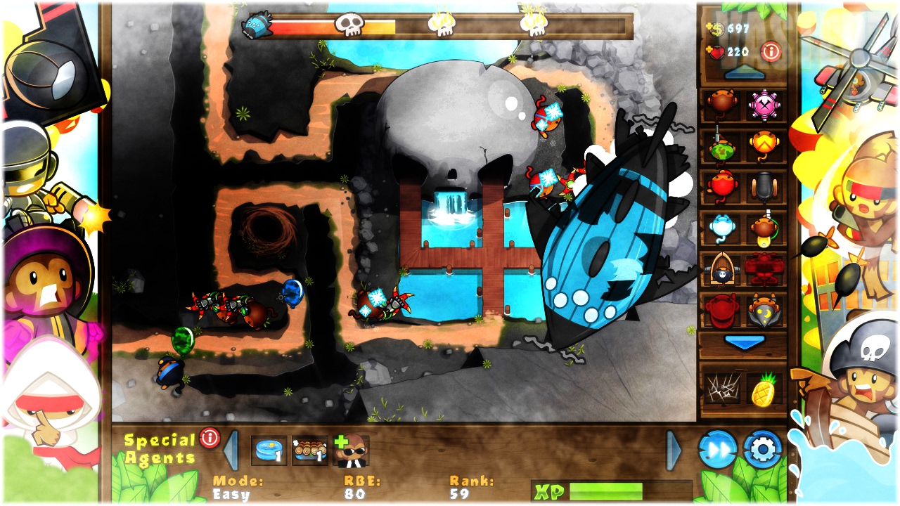 [Vasterz Plays; Bloons Tower Defense 5 / BTD 5] - "VORTEX BOSS!" - YouTube