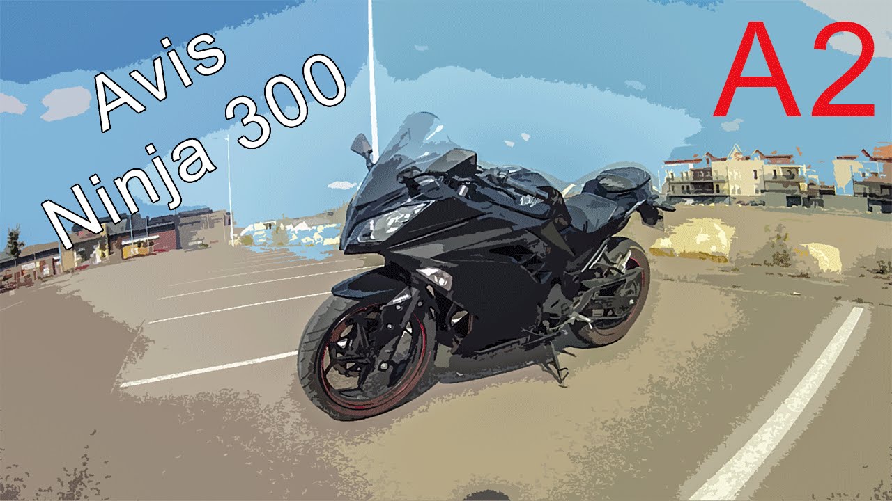 BLUE AVIS : NINJA 300 (ZX3R, 300R) - YouTube