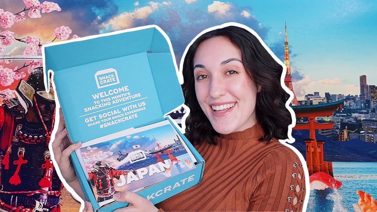 SNACKCRATE UNBOXING (JAPAN!!) - YouTube
