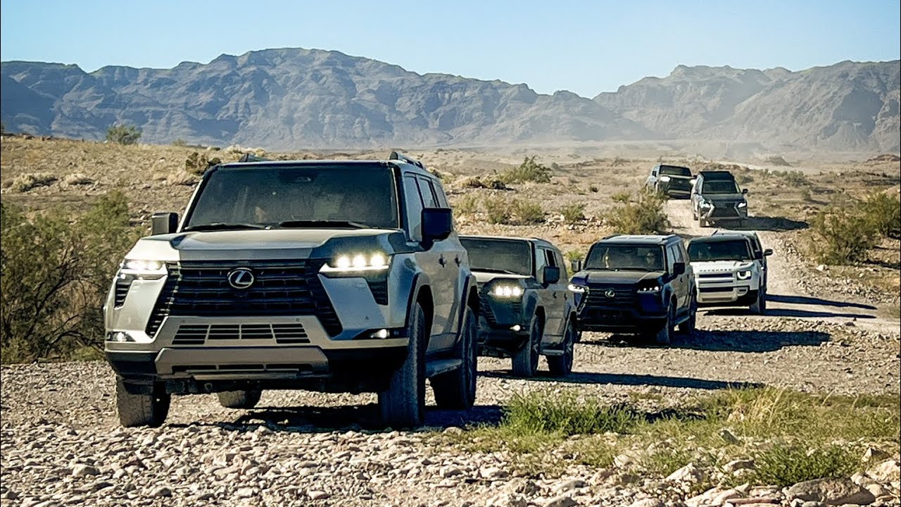 Lexus GX 550 Off-Road Driving - YouTube
