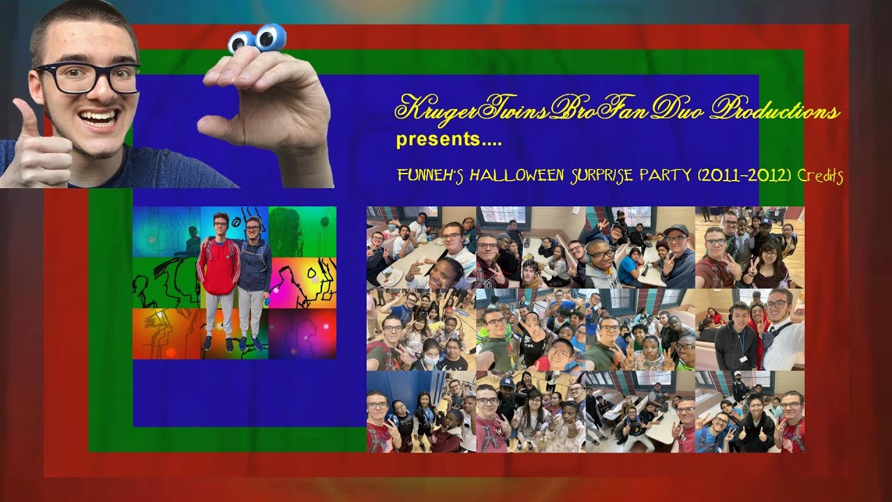 FUNNEH'S HALLOWEEN SURPRISE PARTY (2011-2012) Credits - YouTube
