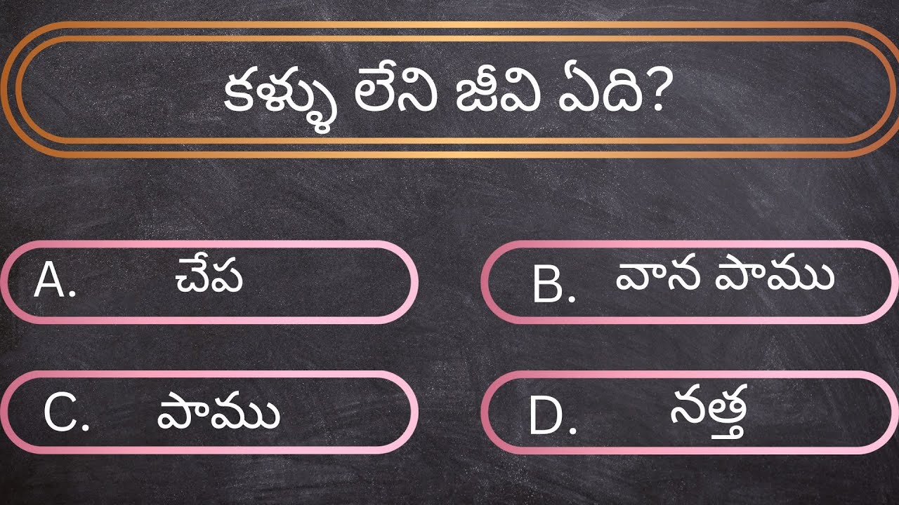 General questions and answers in telugu | general questions and answers ...