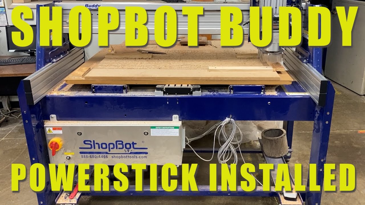 ShopBot Buddy - Power Stick Upgrade - YouTube