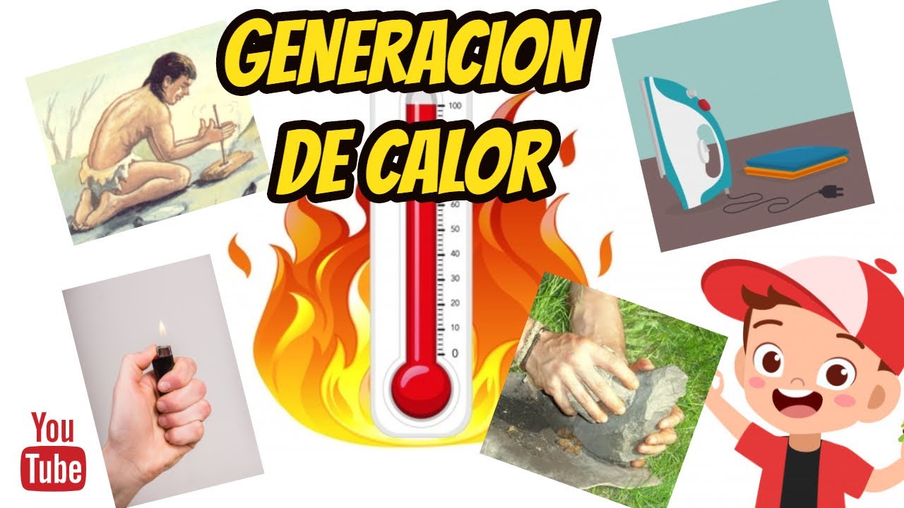 Generación de calor:fricción, combustión , electricidad /videos ...