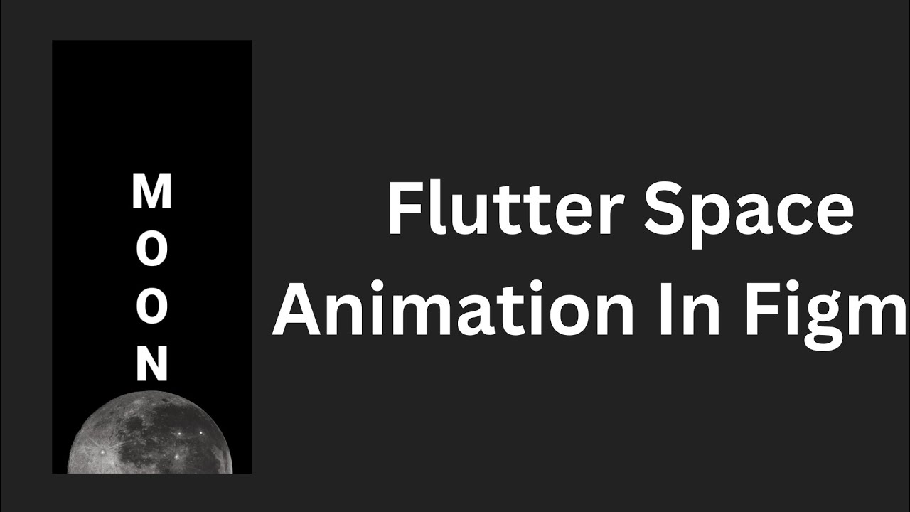 Flutter Space Animation In Figma #figma #animation #uiux #uidesign # ...